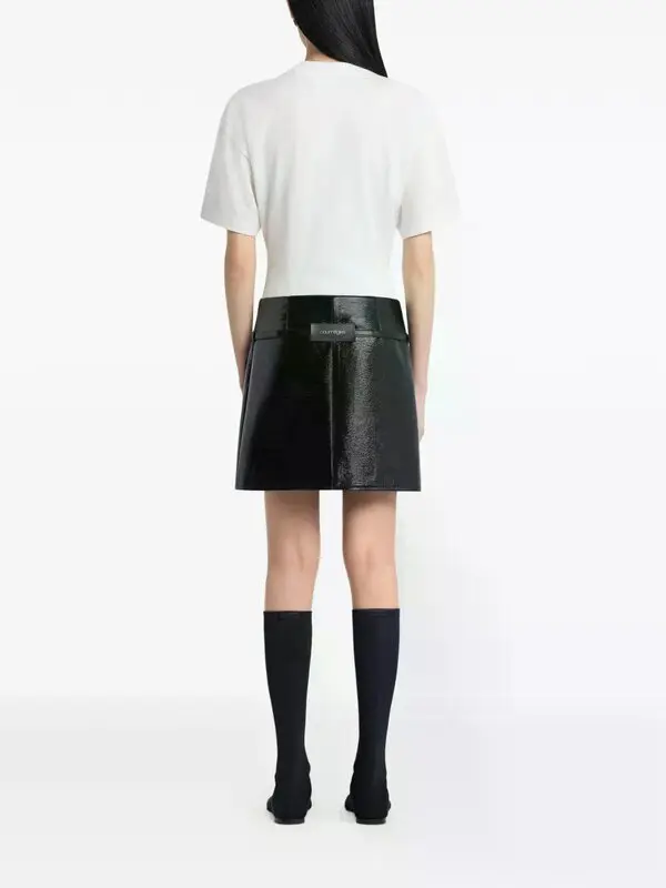 COURREGES Printed Waisted T-shirt