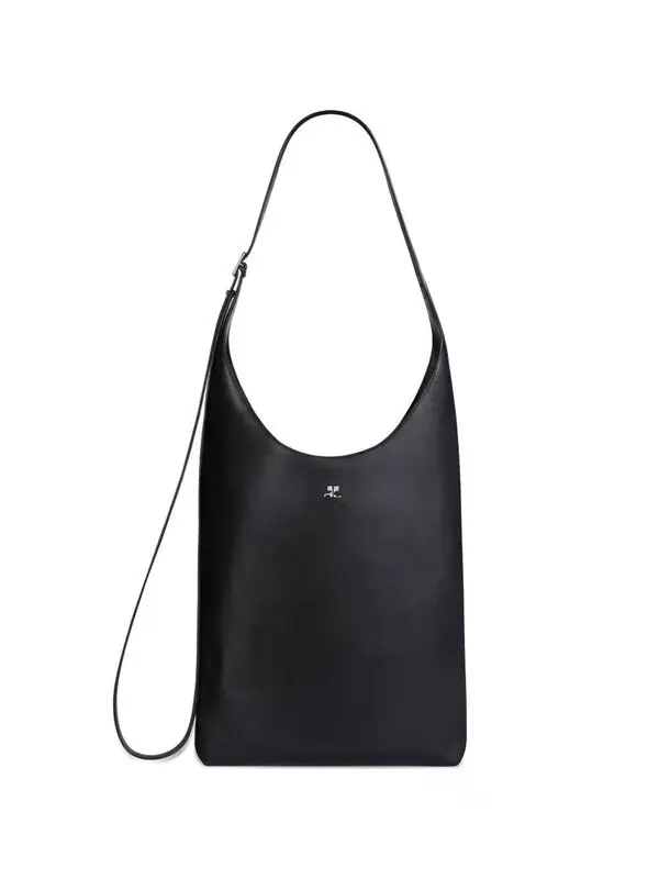 COURREGES Large Melt Tote Bag - Black