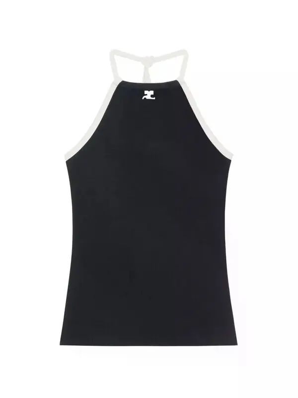COURREGES Tie-back Tank Top