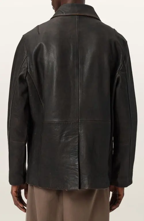 ALLSAINTS Hartwell Leather Western Coat