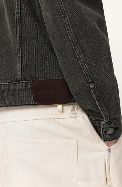 ALLSAINTS Brightmore Zip Denim Jacket