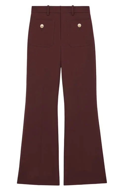 REISS Parisa Flare Leg Pants