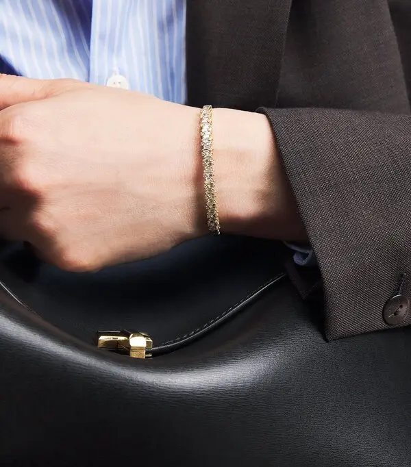 SUZANNE KALAN Diamond Shimmer Bangle - Gold