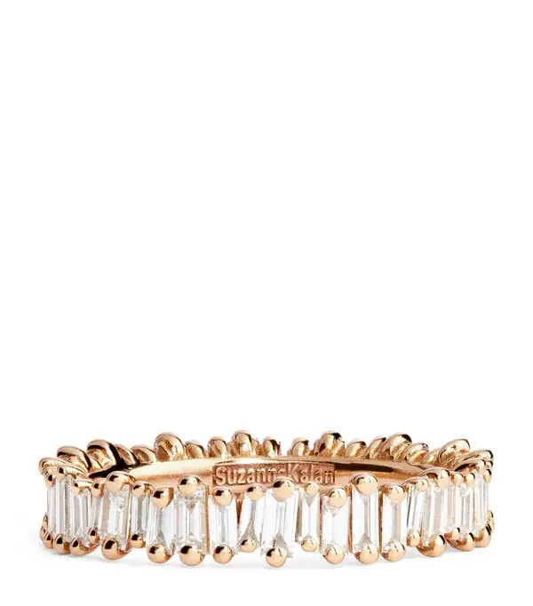 SUZANNE KALAN And Diamond Classic Eternity Ring - Rose Gold