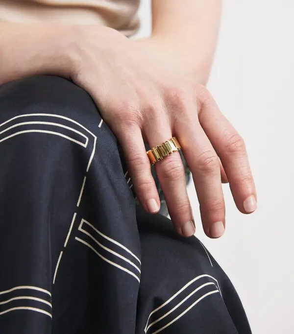 SUZANNE KALAN Yellow Classic Milli Ring