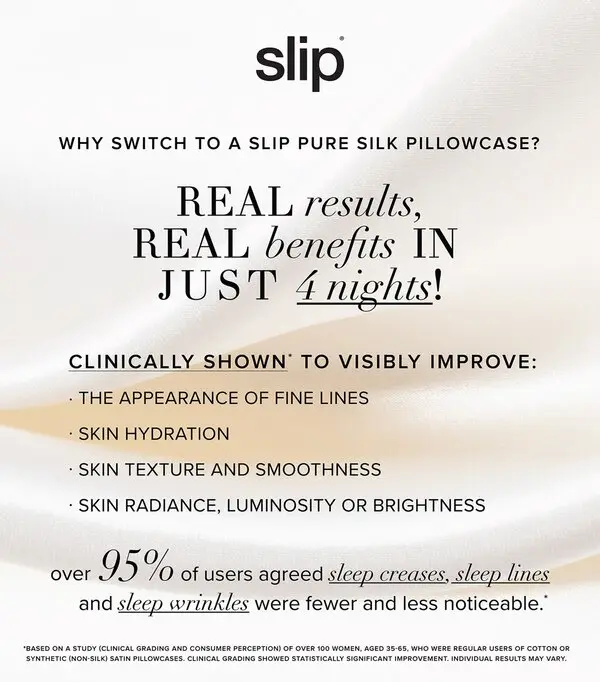 Slip Silk Queen Pillowcase - Beige