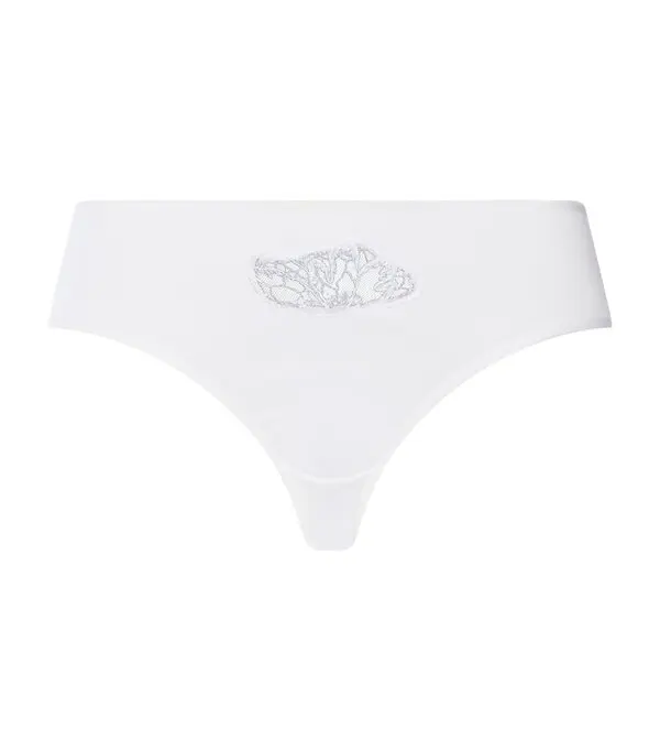 Hanro Cotton Belen Midi Briefs - White