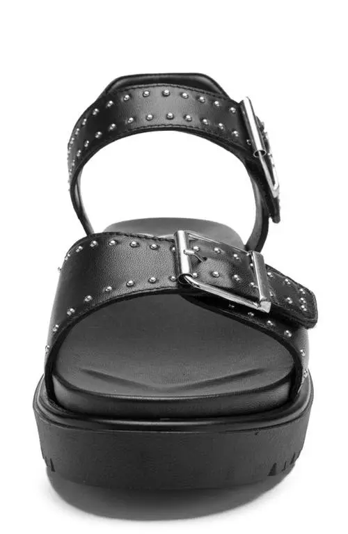 ARA Studded Sandal - Black