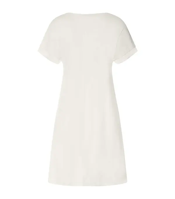 Hanro Cotton Satin-trim Anilla Nightdress