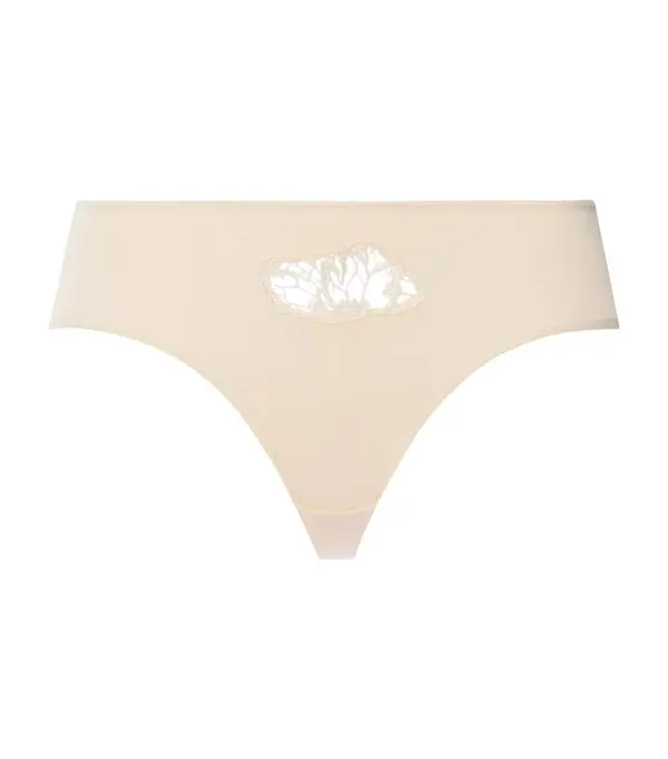 Hanro Cotton Belen Midi Briefs - Beige