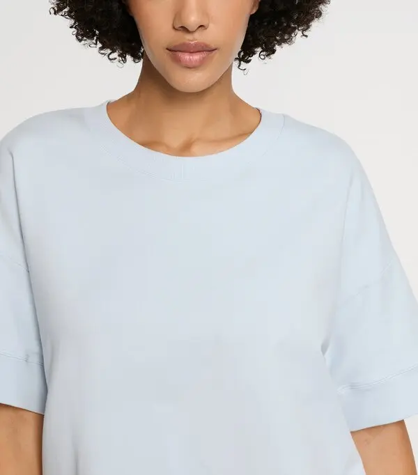 Hanro Stretch Cotton Short-sleeve Sweatshirt