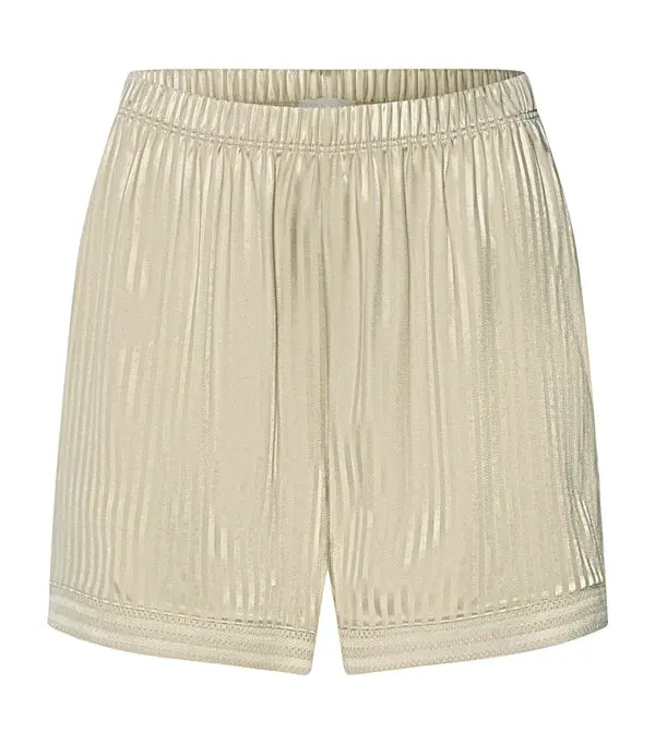 Hanro Satin Striped Lounge Shorts