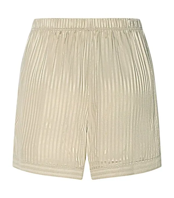 Hanro Satin Striped Lounge Shorts