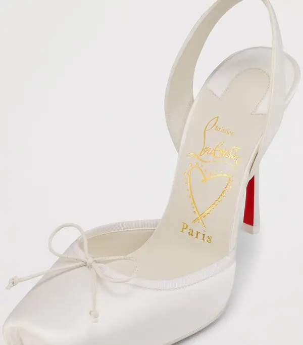 CHRISTIAN LOUBOUTIN Cassia Lace-up Satin Pumps