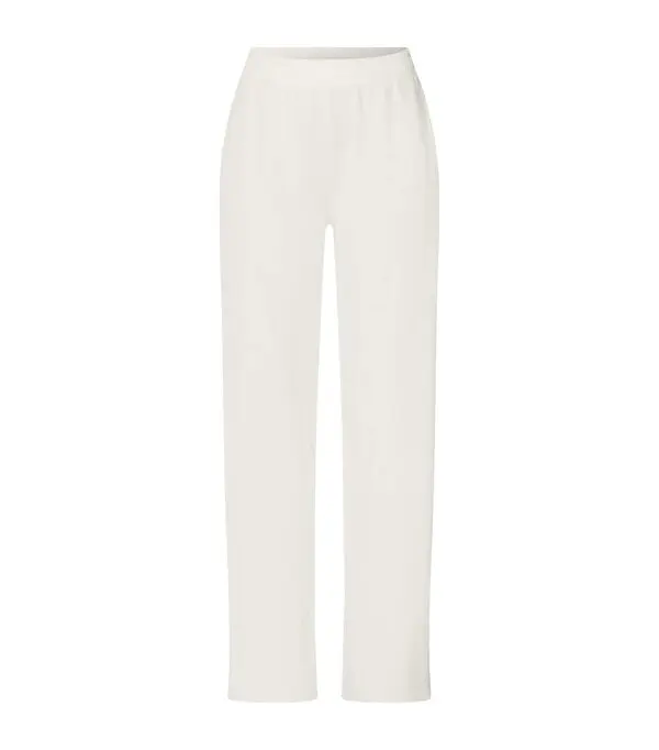 Hanro Stretch-cotton Easy Living Trousers - Ivory