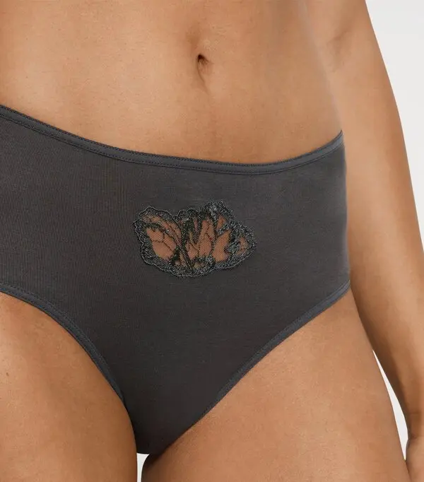 Hanro Cotton Belen Midi Briefs