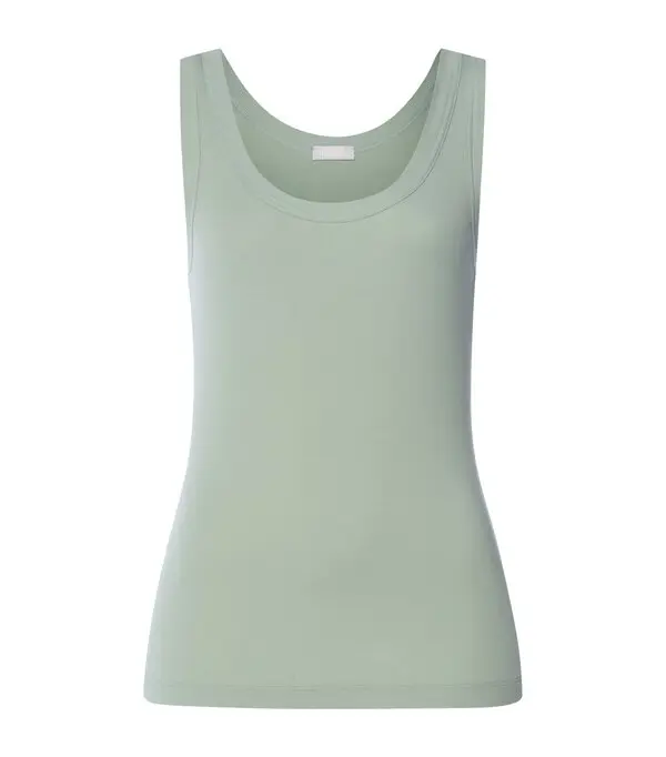 Hanro Stretch-cotton Sleep & Lounge Tank Top