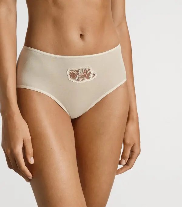 Hanro Cotton Belen Midi Briefs