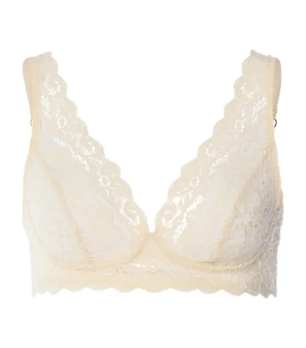 Hanro Lace Moments Bra - Beige