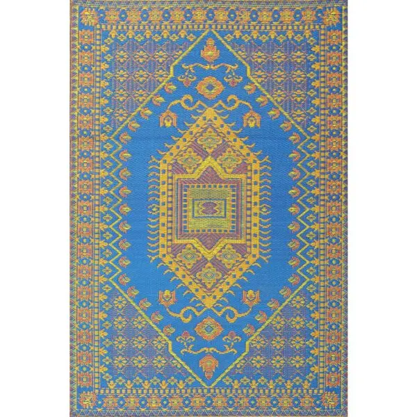 MAD MATS Turkish Rug - Blue - 5'x8'