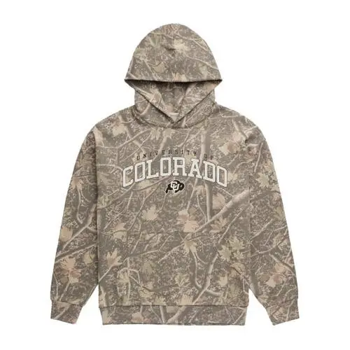 USCAPE APPAREL Colorado Buffaloes Back Bay Fleece Hoodie - Camo