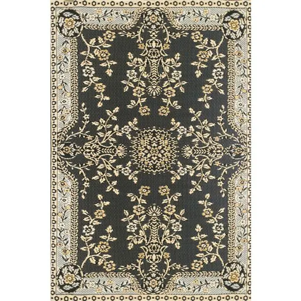 MAD MATS Garland Rug - Black Tan - 5'x8'