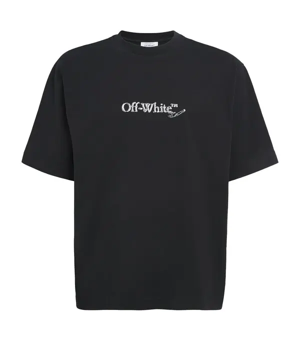 Off-White Cotton Logo T-shirt