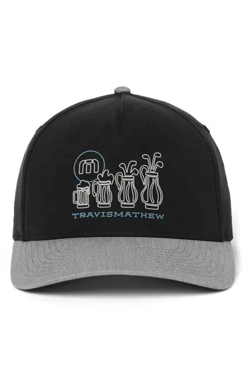 Travis Mathew Beerly Beloved Baseball Cap - Black