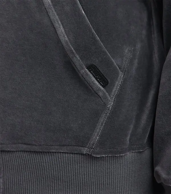 TOM FORD Velour Zip-up Hoodie