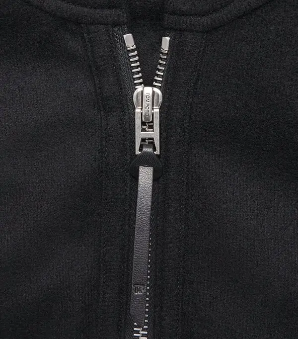 TOM FORD Cashmere Zip-up Hoodie - Black