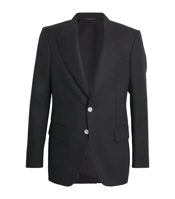 TOM FORD Wool-mohair-silk Shelton Blazer