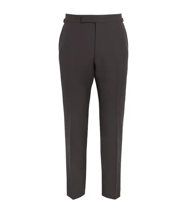 TOM FORD Wool-mohair Tailored Trousers