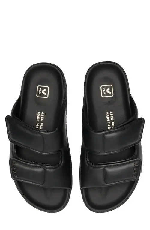 VEJA Etna Slide Sandal - Full-black