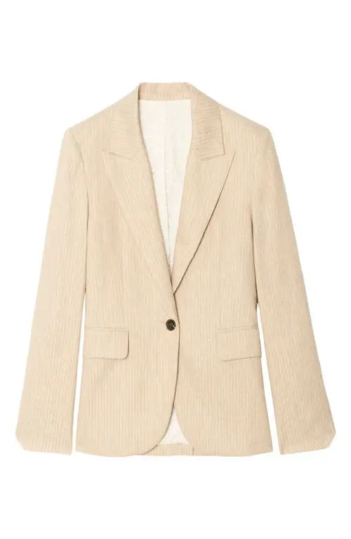 Zadig&Voltaire Vavy Tailleur Pinstripe Blazer