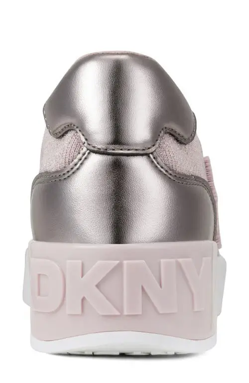 Dkny Mallory Knit Sneaker - Light Pink
