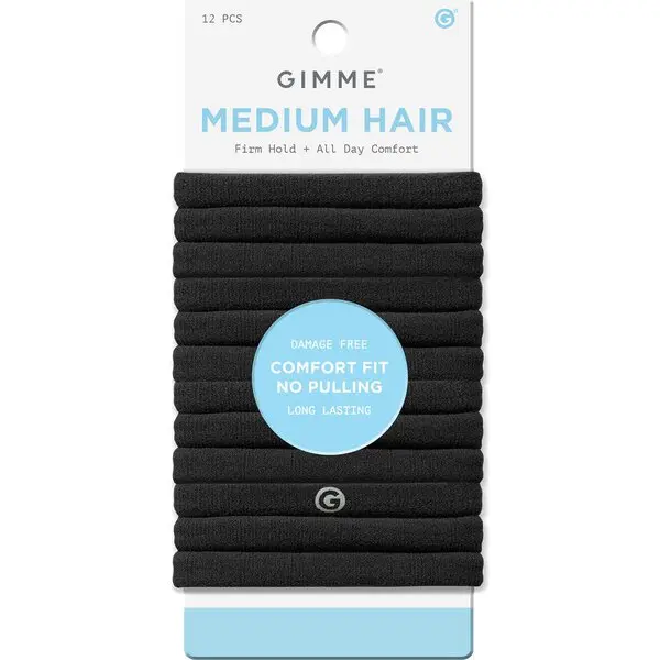 GIMME BEAUTY Any Fit Hair Bands - Black