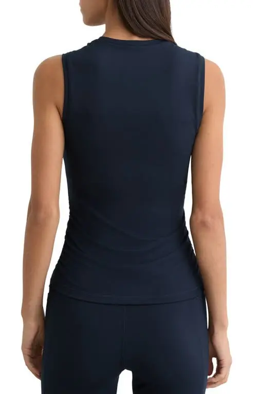 REISS Cora Ruched Sleeveless Top