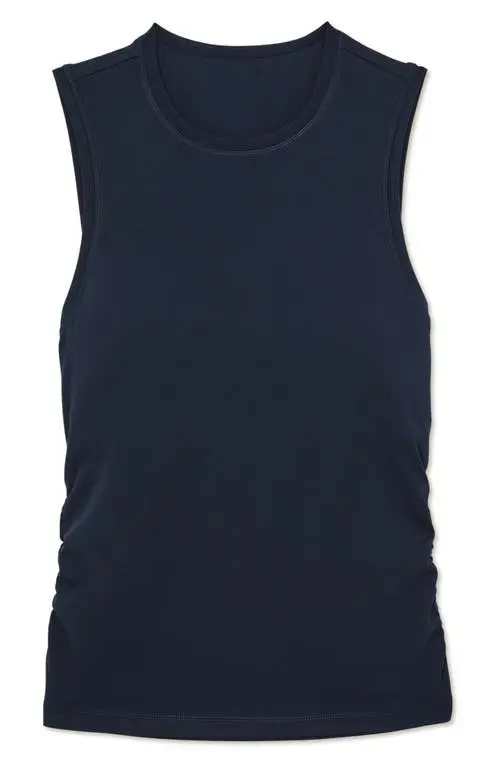 REISS Cora Ruched Sleeveless Top