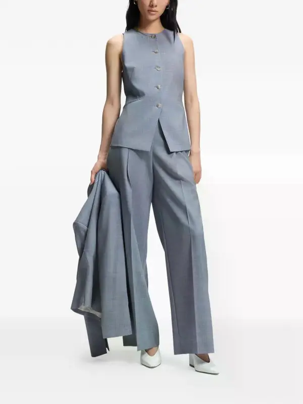 BOSS Front-pleat Tailored Trousers