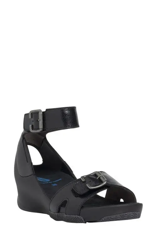 WOLKY Eraza Ankle Strap Sandal - Black