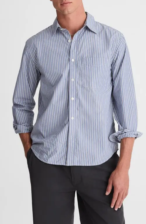 Madewell Stripe Poplin Button-up Shirt