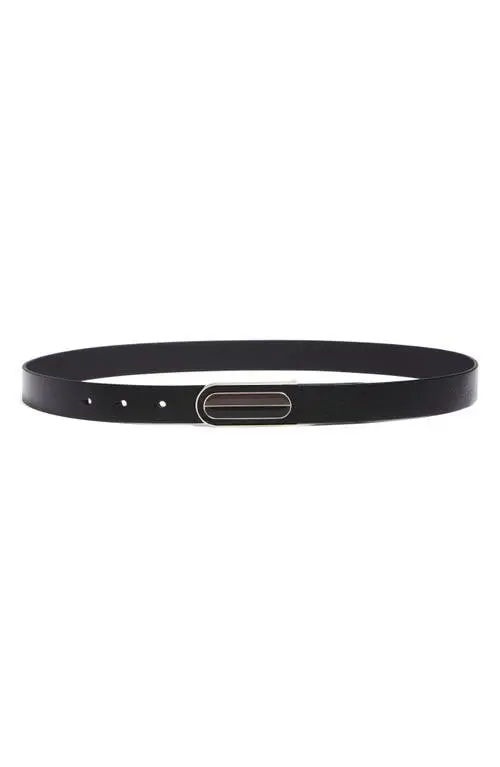 Rag & Bone Lenox Leather Belt - Black