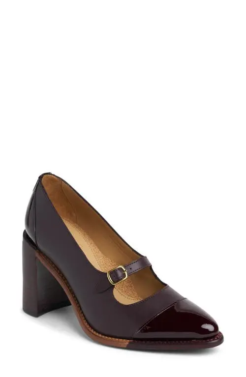THE OFFICE OF US Miss Eliza Block Heel Pump - Currant