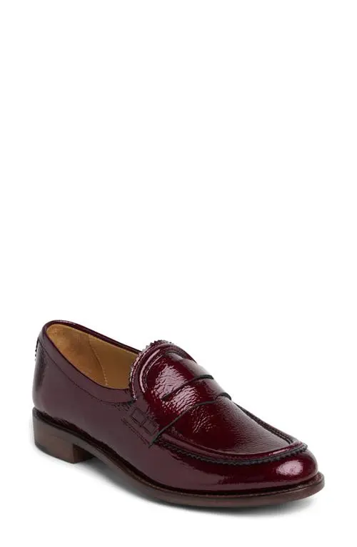 THE OFFICE OF US Ms. Augusta Penny Loafer - Dark Cherry