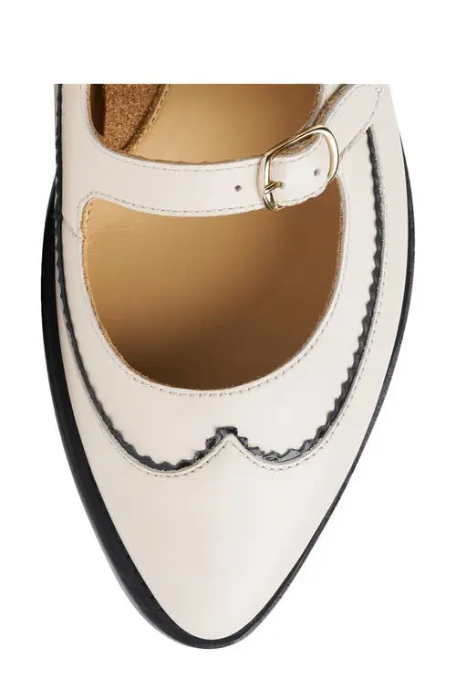 THE OFFICE OF US Miss Margo Mary Jane Flat - Alabaster