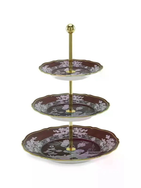 GINORI 1735 Floral Serving Stand