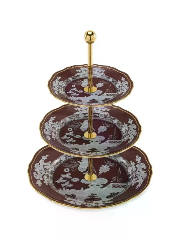 GINORI 1735 Floral Serving Stand