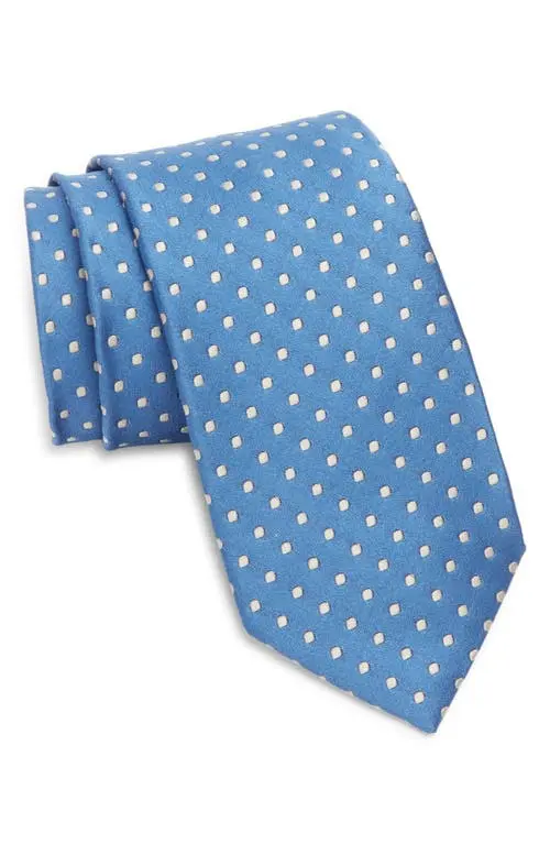 TOM FORD Polka Dot Jacquard Mulberry Silk Tie - Carta Da Zucchero