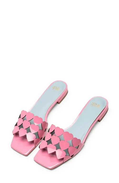 FRANCES VALENTINE Heart Slide Sandal