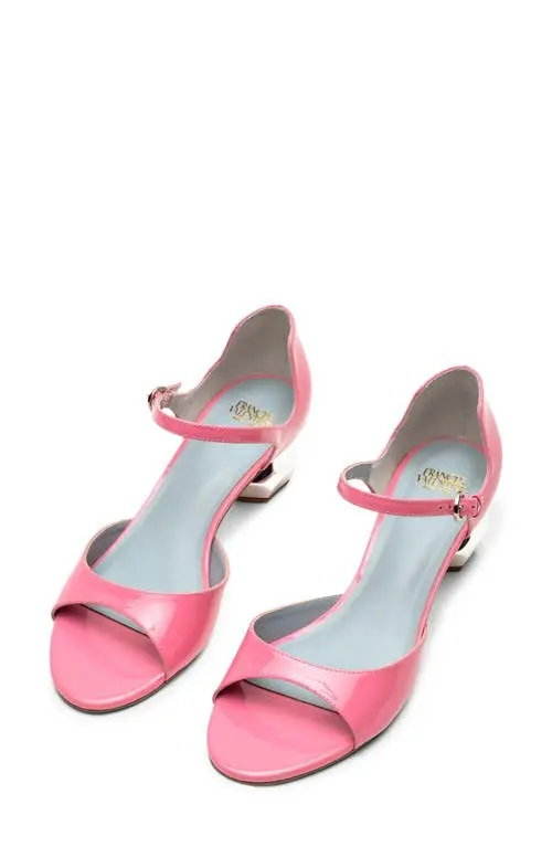 FRANCES VALENTINE Bella Ankle Strap Sandal - Pink